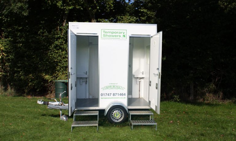 Portable Shower Units for Hire - South of England