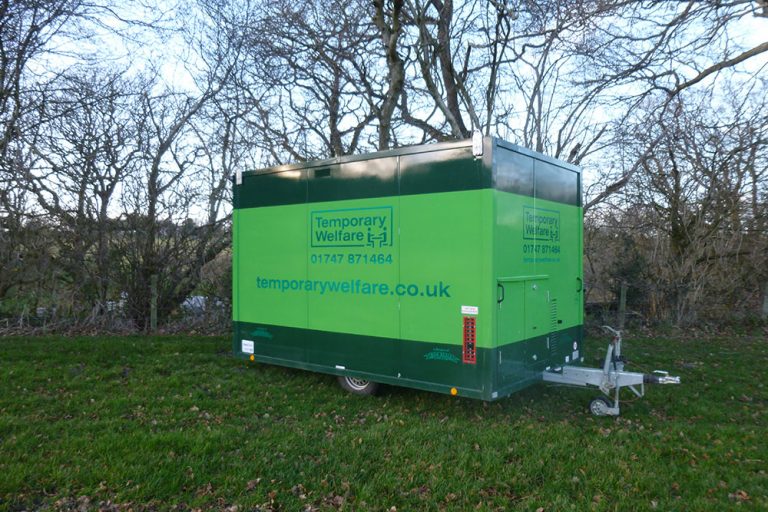 Portable Welfare Units for Hire - South of England